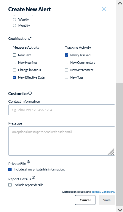 Setting Up Alerts for Effective Dates – State Net