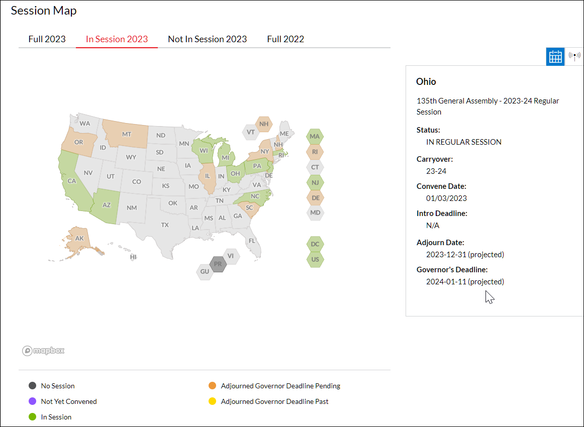 Session Map – State Net